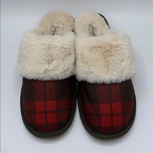 Coach | Shoes | Coach Luxurious Buffalo Plaid Slippers | Poshmark